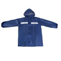 China Blue Reflective Rainwear Jacket - Waterproof Windproof Safety Workwear S-XXXL with EN471 Certification for sale