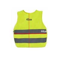 China Kids Reflective Safety Vest 120gsm Polyester with 5cm Reflective Tape EN471 Class 2 Certified for sale