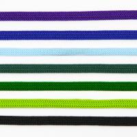 China Reflective Safety Shoelaces - Purple Grey Black High Visibility Nylon Laces with NFPA 2112 & ANSI 107 Certifications for sale