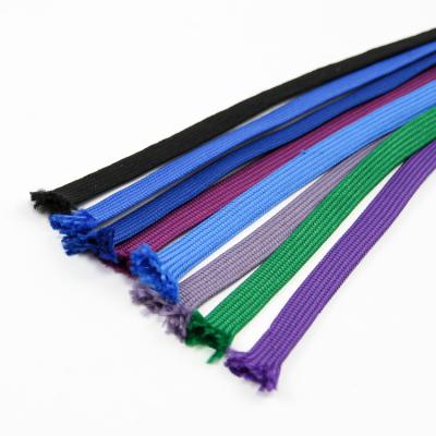 China Adjustable Elastic Flat Loop Rope 50M Length 750lbs Breaking Strength for Trampoline Climbing Rescue for sale