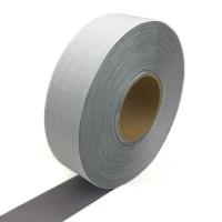 China Silver Reflective Safety Tape Roll 1cm-1.4m Width Waterproof EN ISO20471 Certified for Industrial Workwear for sale