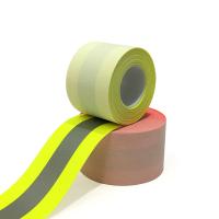 China EN471 Class 2 Reflective Safety Tape - 5cm to 140cm Width, 200m Rolls with 380cd/(lx·m²) Coefficient for sale