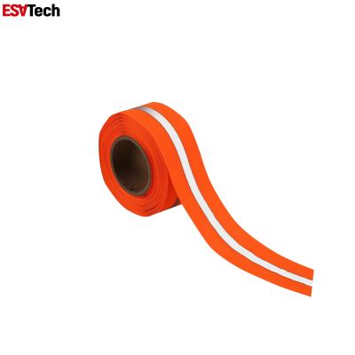 China EN471 Class 2 Reflective Safety Tape - 5cm to 140cm Width, 200m Rolls with 380cd/(lx·m²) Coefficient for sale