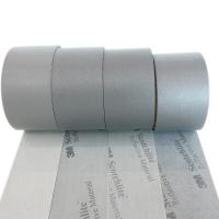 China 8910 Reflective Silver Fabric 65% Poly 35% Cotton for Safety Clothing Bags 155cm Width for sale