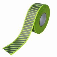 China Customized Twill High Visible Reflective Webbing 0.3-155cm Width for Garments Jackets Bags for sale