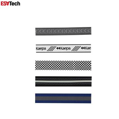 China Custom Reflective Webbing Print Nylon Satin Reflective Webbing Tape for sale