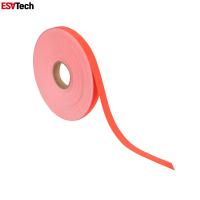 China High Visibility Reflective Fabric 5cm x 50m Fluorescent Strips for Safety Clothing for sale