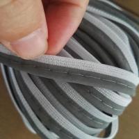 China 1.3cm Width 100% Polyester Reflective Piping with 400cd Brightness - ENISO 20471 & ANSI Certified High Visibility Safety Cord for sale