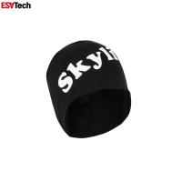 China Fluorescent Running Hat with Reflective Patches - 98g Polyester Beanie for High Visibility Outdoor Safety for sale