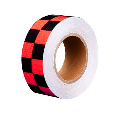 China ECE 104 Reflective Safety Tape 5cm x 50m Roll - Micro Prismatic Vinyl for Trucks & Trailers for sale