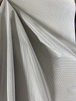 China Grey High Visibility Reflective Fabric 0.3-127cm Width with R>330cd/lx.m² Reflectivity for Safety Wear for sale