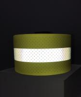 China Cotton Backing Flame Retardant Reflective Tape 5cm-100cm Width EN20471 Certified Safety Wear Material for sale