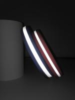 China Custom Reflective Webbing Polyester Strip 50 Yards Roll for Bags Garment Shoes Sew On for sale