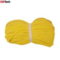 China Sew On Elastic Reflective Piping Strap 1cm 2cm Width for Garment Sports Wear Safety for sale