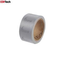 China OEKO Silver Reflective Tape EN20471 Certified - 0.5-100cm Width, 400 Brightness Rating for Safety Clothing for sale