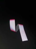 China 0.25mm Thick Red Reflective Fabric 200g/m² EN20471 Certified Safety Material 0.5-140cm Width for sale