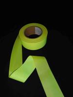 China High-Visibility Polyester Reflective Fabric Tape 350-400 cd/lux.m² Brightness for Safety Garments and Bags for sale