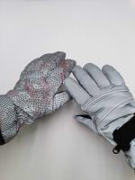 China EN381-7 Certified Leather Chainsaw Work Gloves - 178g Weight, Size 8-12 with Wing Thumb Design for sale