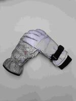China EN381-7 Certified Leather Chainsaw Work Gloves - 178g Weight, Size 8-12 with Wing Thumb Design for sale