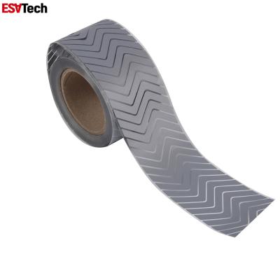 China Segment Reflective Heat Transfer Tape 0.5-100cm Width with EN20471 & OEKO-TEX Certification for Safety Workwear for sale