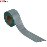 China Silver Waterproof Heat Transfer Reflective Tape 0.5-100cm Width with 400cd Reflectivity for Safety Workwear for sale