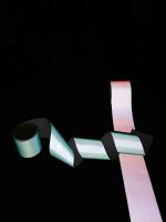 China 50mm 150mm 100mm Colored Reflective Fabric for Clothing - 350-400 cd/lux.m² Brightness, EN471 & ANSI 107 Certified for sale