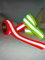 China Flame Retardant Reflective Tape 5cm Width with 450 cd(Lx.m²) Reflectivity - EN 20471 Certified Safety Fabric for sale
