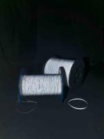 China 2mm High Visibility Reflective Yarn Thread - Orange, Grey, Silver Colors for Safety Knitting and Weaving Applications for sale