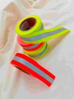 China Flame Retardant Reflective Tape 5cm Width with 450 cd(Lx.m²) Reflectivity - EN 20471 Certified Safety Fabric for sale