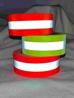 China Hi-Vis Sew-On Reflective Strips - 1m x 50m Roll with 420cd/(lx·m²) Reflectivity for Safety Clothing for sale