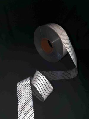 China HTV Reflective Heat Transfer Vinyl B2110 Series - 300-480cd/lux.m² Retro-Reflective Film for Clothing with 50 Wash Cycles for sale