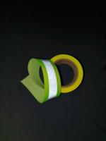 China Custom Reflective Webbing Ribbon 1.2cm Width 1.06mm Thickness Iron On Safety Strips For Clothing Bags Pet Collars for sale