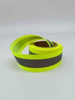 China Safety Silver Reflective Webbing Tape 25mm x 50m Sew On Trim Strip for High Visibility Garments for sale