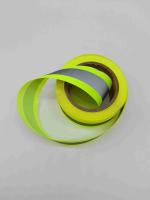 China High Visibility Fluorescent Oxford Tape 5cm Width for Safety Wear Clothing for sale