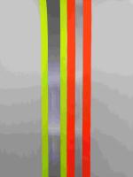 China Custom Reflective Webbing Tape 1x0.5cm with 380cd Retro-Reflectivity for Safety Vests and Bags for sale