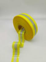 China Silver Reflective Heat Transfer Vinyl Roll 1cm-1.4m Width with ≥420cd Reflectivity for Safety Workwear for sale