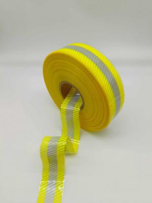 China Silver Reflective Heat Transfer Vinyl Roll 1cm-1.4m Width with ≥420cd Reflectivity for Safety Workwear for sale