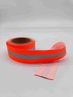 China High Visibility Reflective Webbing 5cm x 50m Roll 300D Oxford Waterproof Safety Tape for sale