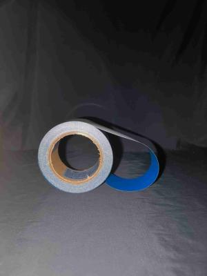 China B2110 Silver Reflective Heat Transfer Film 5cm x 200m Roll with 300-480cd/lux·m² Retro-reflectivity for Safety Clothing for sale