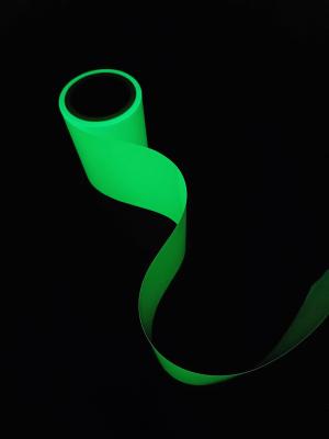 China PET Motorcycle Tire Reflective Strips 0.61x45.7m Self-Adhesive Glow-in-Dark Safety Film for sale