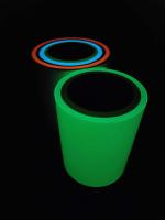 China Anti Slip Luminous Adhesive Tape Green PET Film 0.61x45.7m Roll with 8 Hour Reflectivity for Pavement Marking for sale