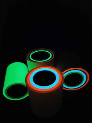 China Luminous Reflective Safety Film Roll 0.61m x 45.7m for Emergency Areas Glow in Dark for sale