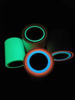 China Anti Slip Luminous Adhesive Tape Green PET Film 0.61x45.7m Roll with 8 Hour Reflectivity for Pavement Marking for sale