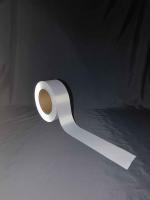 China 2925 Grey Reflective Tape - 140cm Width Polyester Safety Fabric with R>420cd/lx.m² Reflectivity for sale