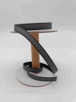 China Custom Reflective Webbing Ribbon Iron On Reflective Strips 25mm 50mm for Clothing Safety Belt Bag for sale