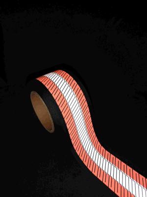 China Custom Sewing Polyester Reflective Webbing For Bag Garment Outdoor Wear for sale