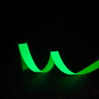 China PVC Glow in the Dark Reflective Tape Self Adhesive Warning Tape 45.7m Roll for Home Decorations for sale