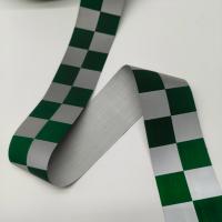 China Green Pane High Visibility Reflective Fabric 140cm Width EN ISO 20471 Certified for Safety Garments for sale