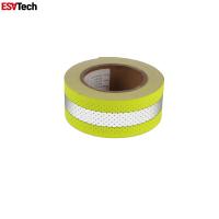 China EN 20471 Certified Flame Retardant Reflective Tape - 450 cd(Lx.m²) Retro-reflectivity, 5 cm Width for Safety Workwear for sale