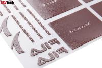 China 3D Puff Vinyl Heat Transfer Labels 50cm x 25m Roll for Clothing and Bags with 0.12-0.18mm Thickness for sale